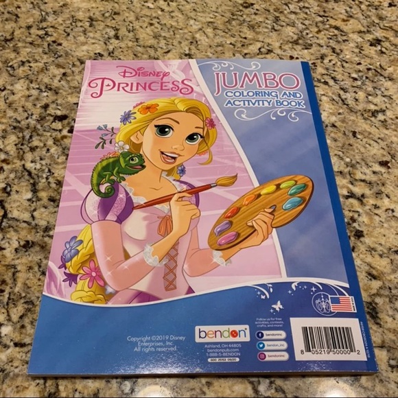 Disney | Toys | Disney Princess Jumbo Coloring And Activity Book | Poshmark